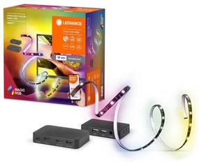 Ledvance-LED RGB Stmívatelný pásek pro TV SYNCH BOX FLEX 4,5m LED/18W/230V Wi-Fi
