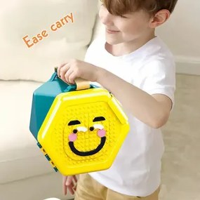 Sluban Bucket Bricks M38-B0829 Kbelík s kostkami zelený / Počet dílků|
