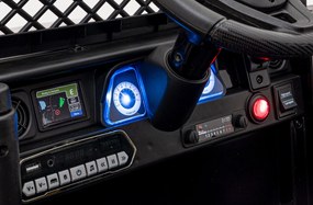Ramiz Elektrické autíčko Toyota FJ Cruiser černé terénní + ovladač