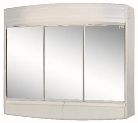 Jokey Plastik JOKEY Topas ECO bílá zrcadlová skříňka plastová 288113020-0110