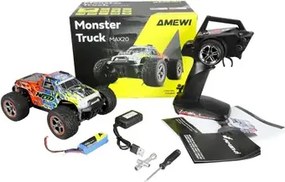 AMEWI Monstertruck Hyper Go MAX20 modrá/oranžová / RC auto / 1:20 / 4W