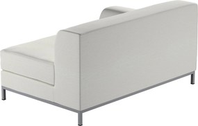 Potah na pohovku IKEA , levé provedení Kramfors 2-místná barva šedá látka lesklé, pletený vzor, sametová