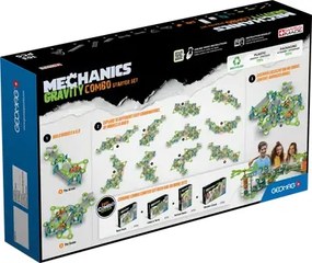 GEOMAG Magnetická stavebnice Mechanics Starter Set / 153 dílků / od 8