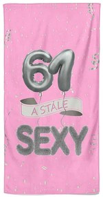 Osuška Stále sexy – růžová (věk: 61)