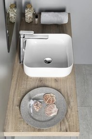 Sapho, PRATA keramické umyvadlo 39,5x14,5x39,5 cm, na desku, AR423