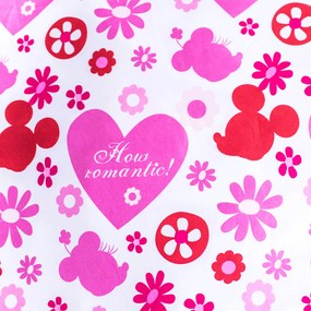 Jerry Fabrics Povlečení z mikrovlákna 140x200 + 70x90 cm - Mickey a Minnie "Love micro"