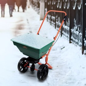 Posypový vozík SEED, 25l, zelená/oranžová Gardebruk