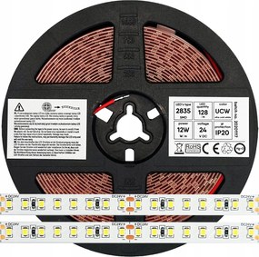 Led páska LL 24V 640LED 2700K Teplá Ra90 5LG 3 m