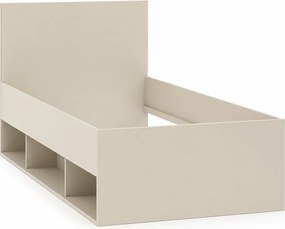 Postel Malata 90 x 200 cm, krémová