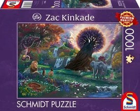 SCHMIDT Puzzle Zahrada Eden / 1000 dílků / od 12 let