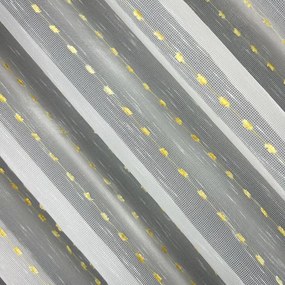 Ervi žakárová záclona s olůvkem smetanová 9723, metráž