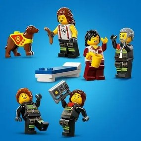 LEGO® City 60414 Hasičská stanice s hasičským vozem / Počet dílků: 843