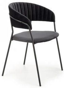 Halmar jídelní židle K426 barva: černá