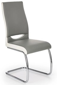 Popelavě - bílá Jídelní židle Čalouněná EGERSUND