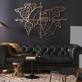 Aldo Obraz na stěnu World Map Gold