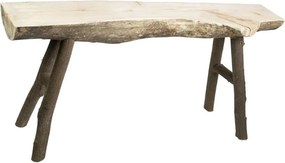 Dřevěná lavice Emilly - 93*25*47cm