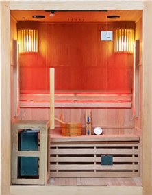 BPS-koupelny Finská sauna Relax  150x120, 3-4 osoby