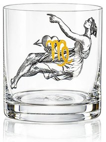 Crystalex - Bohemia Crystal Sklenice se znamením zvěrokruhu Panna 280 ml, 1 ks