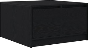 Konferenční stolek se zásuvkami Dub černý 70,5x70x40 cm 3328409