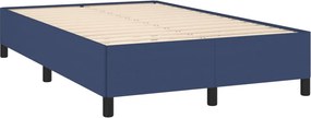 Box spring postel s matrací černá 120x190 cm textil 3270368