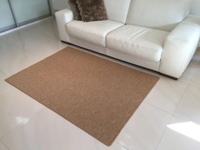 Vopi | Kusový koberec Nature terra - 1 m2 s obšitím