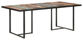 Jídelní stůl Plaster - 200 cm | masivní recyklované dřevo
