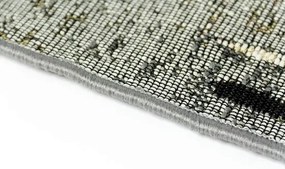 Oriental Weavers, Kusový koberec Zoya 153 X – na ven i na doma, 200x285, šedá, chodba / předsíň
