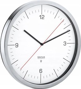 Rádiové nástěnné hodiny Crono 24 cm, bílé
