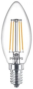 SADA 3x LED Žárovka Philips B35 E14/4,3W/230V 2700K