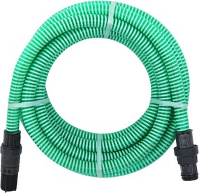 Sací hadice s PVC konektory zelená 1" 7 m PVC 151071