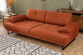 Atelier del Sofa 3-místná pohovka Mustang - Orange, Oranžová