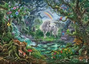 Ravensburger Exit Puzzle: Jednorožec / 759 dílků / 70 x 50 cm / od 12