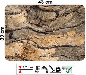 PokojovaDekorace.cz, Prostírání - 071, Imitace dřeva, 43x30cm