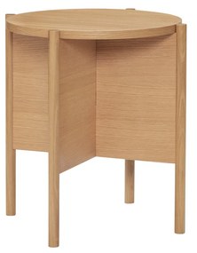 Hübsch Odkládací stolek HERITAGE světlý ø45 cm 881515