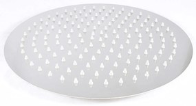 Gamma Round, kulatá sprchová nerezová hlavice 30 cm, chromová, GMA-KAT00674