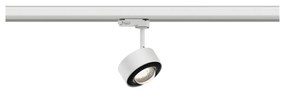 Paulmann 91389 ProRail3 Aldan, bílý reflektor, 8,5W LED 3000K stmívatelný, průměr 9,8cm