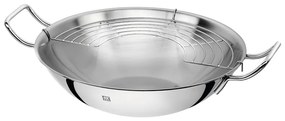 Zwilling Plus nepřilnavá pánev Wok se skleněnou poklicí 32 cm, 40992-332