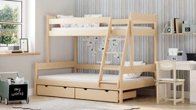 Patrová postel FAMILY pro 3 (90 / 120 x 200 cm)