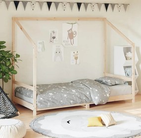 vidaXL Dětská postel 90 x 190 cm masivní borové dřevo [835713] Barva: Přírodní