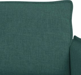 Set pohovek 2 ks Tmavě zelená Textil 3407526