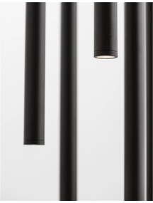 Nova Luce Závěsné LED svítidlo ULTRATHIN, 7x3W 3000K Barva: Černá