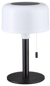 Paulmann 94607 Bartja, černá solární lampička na baterii, 1,6W LED 2700K, výška 24cm, IP44