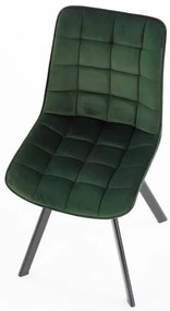 HALMAR K332 židle tmavě zelená