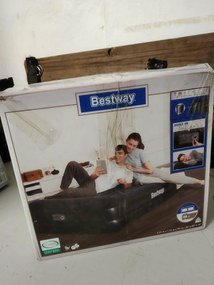 Bestway Nafukovací matrace Double Premium s pumpou 190x140x46 cm