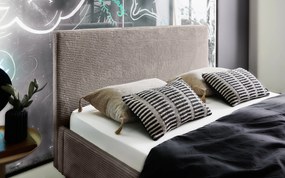 MEISE MÖBEL Čalouněná postel AVOLA 140x200cm taupe 2156-10-3000