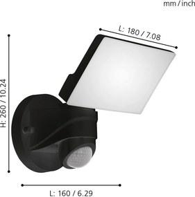 EG 98178 Venkovní nástěnné svítidlo PAGINO 98178 - EGLO