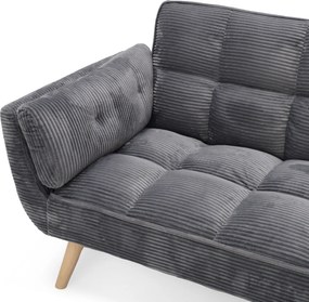 Autronic Trojmístná rozkládací pohovka ASB-C3470 Barva potahu: Šedá