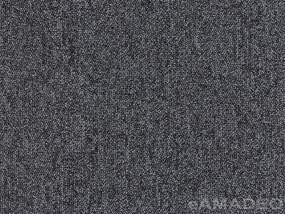 Zátěžový koberec E-Blitz 99 - tmavě šedý - 4m