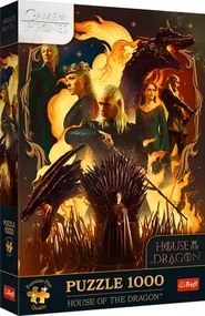 TREFL Puzzle Premium Plus Hra o trůny: Rod draka / 1000 dílků / 48 x 6