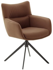 Jídelní židle s loketní opěrkou Limone 2S Barva: hnědočervená